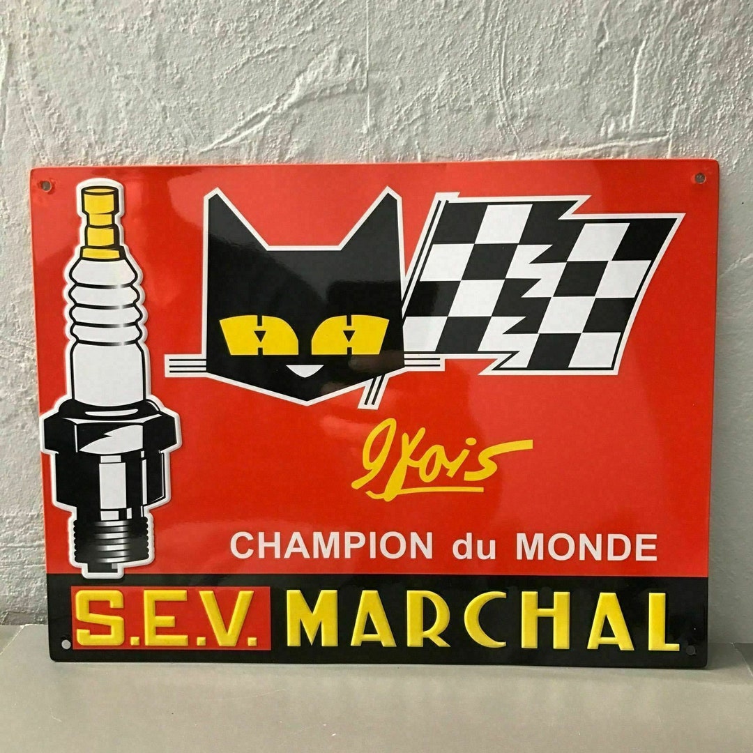 Marchal Metal Sign Vintage Garage Car 17122224 - Etsy