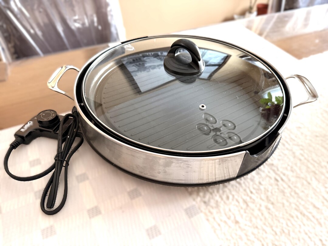 Deni 12″ Indoor Electric Grill – Classic Countertop Cooker, Model ...