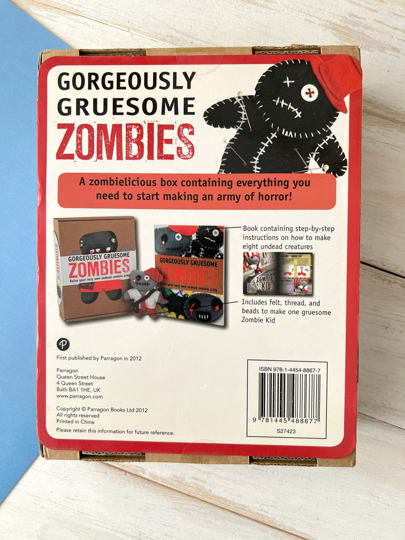 Gorgeously Gruesome Zombies, Build A Zombie Kit - Etsy