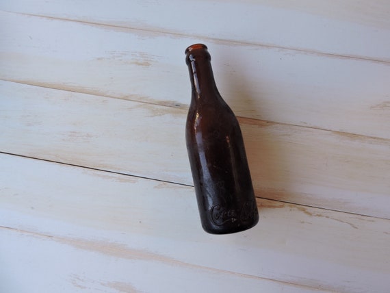 Rare Straight Side Amber Coca Cola Bottle 1900s Coca Cola - Etsy