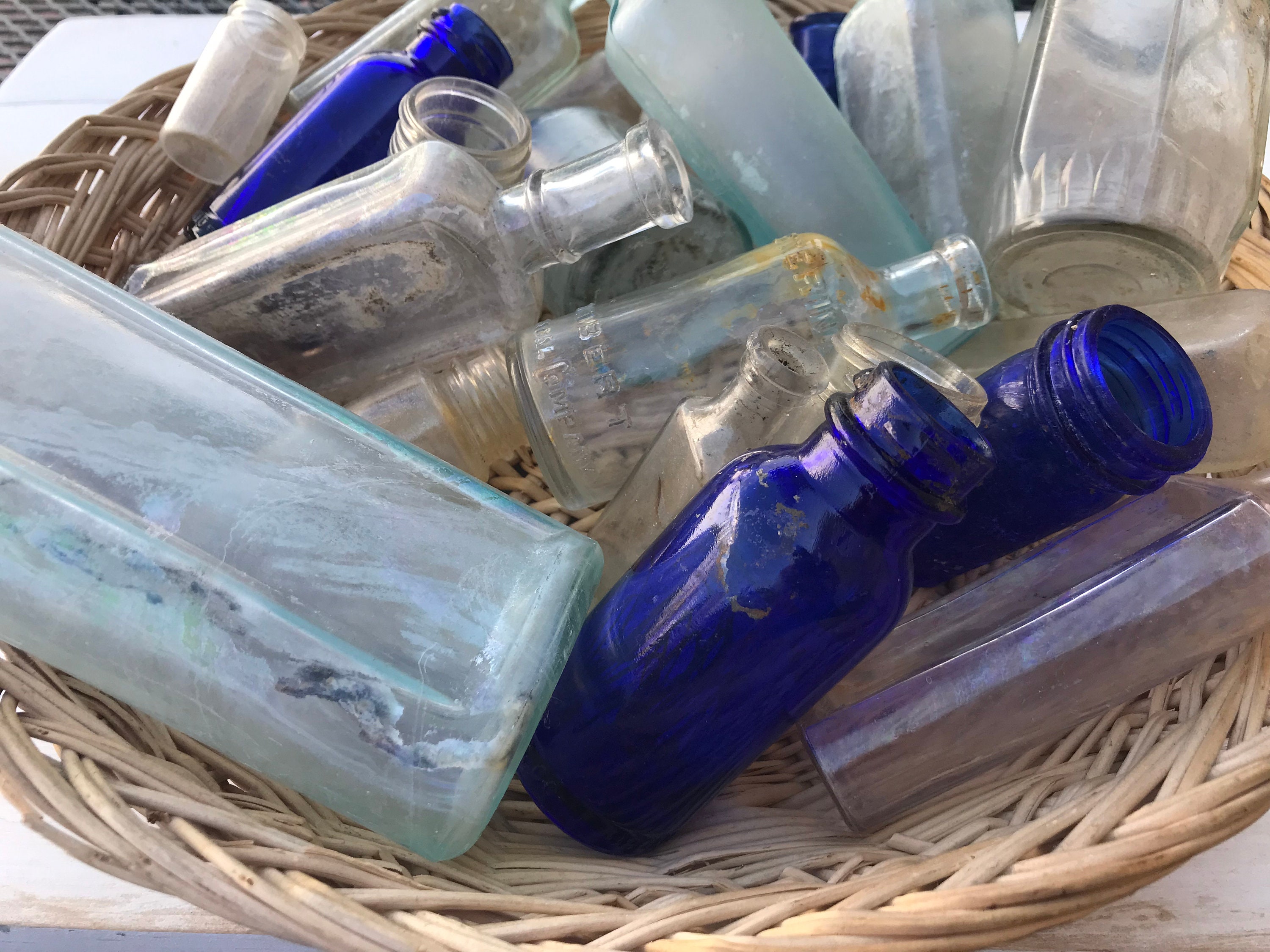 Vintage Bottle Collection 23 Assorted Bottle - Etsy