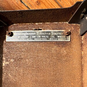 Vintage Chrome Westinghouse Turnover Toaster, Antique Toaster - Etsy