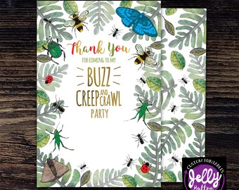 Thank You Bug Card | Etsy