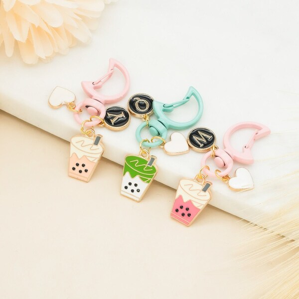 Boba Tea Keychain - Etsy