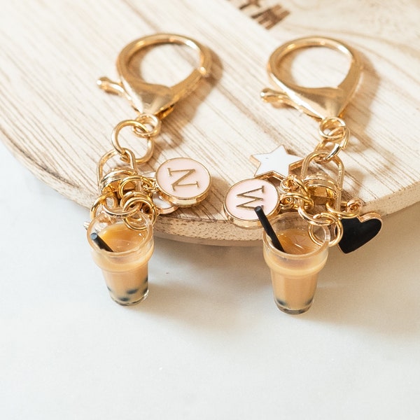 Boba Tea Keychain - Etsy