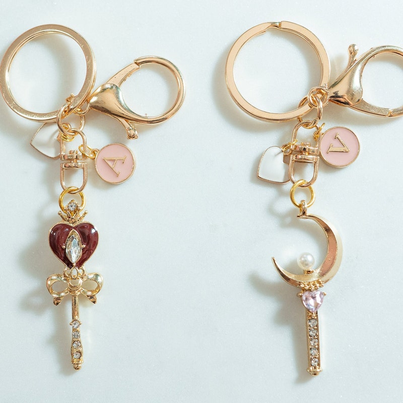 Dangling Moon Purse Charm - Etsy