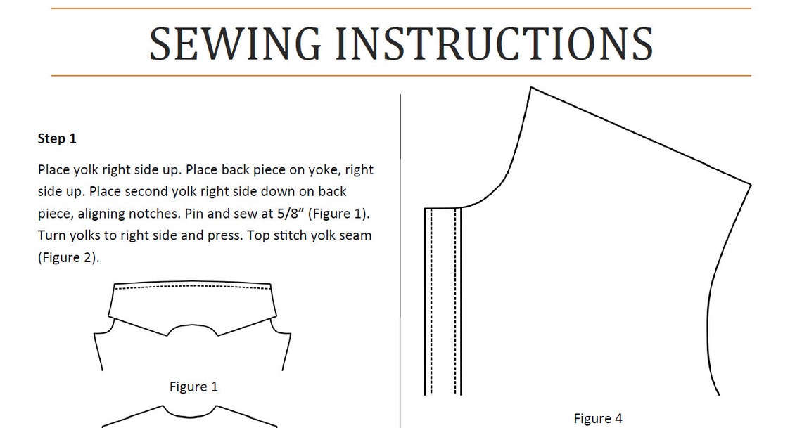 SEWING PATTERN PDF Men's Shirt - Etsy