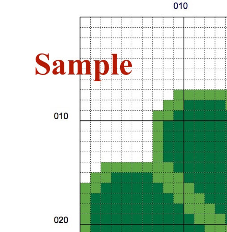 Set of 5 Small Cross Stitch Chart Modern Cross Stitch Pattern - Etsy