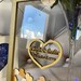 Gold Transparent Wedding Guest Book Alternative Wood Wedding - Etsy