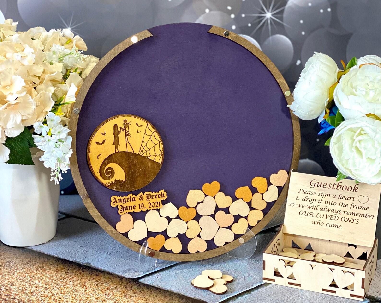 Nightmare Before Christmas Wedding Jack and Sally Wedding - Etsy