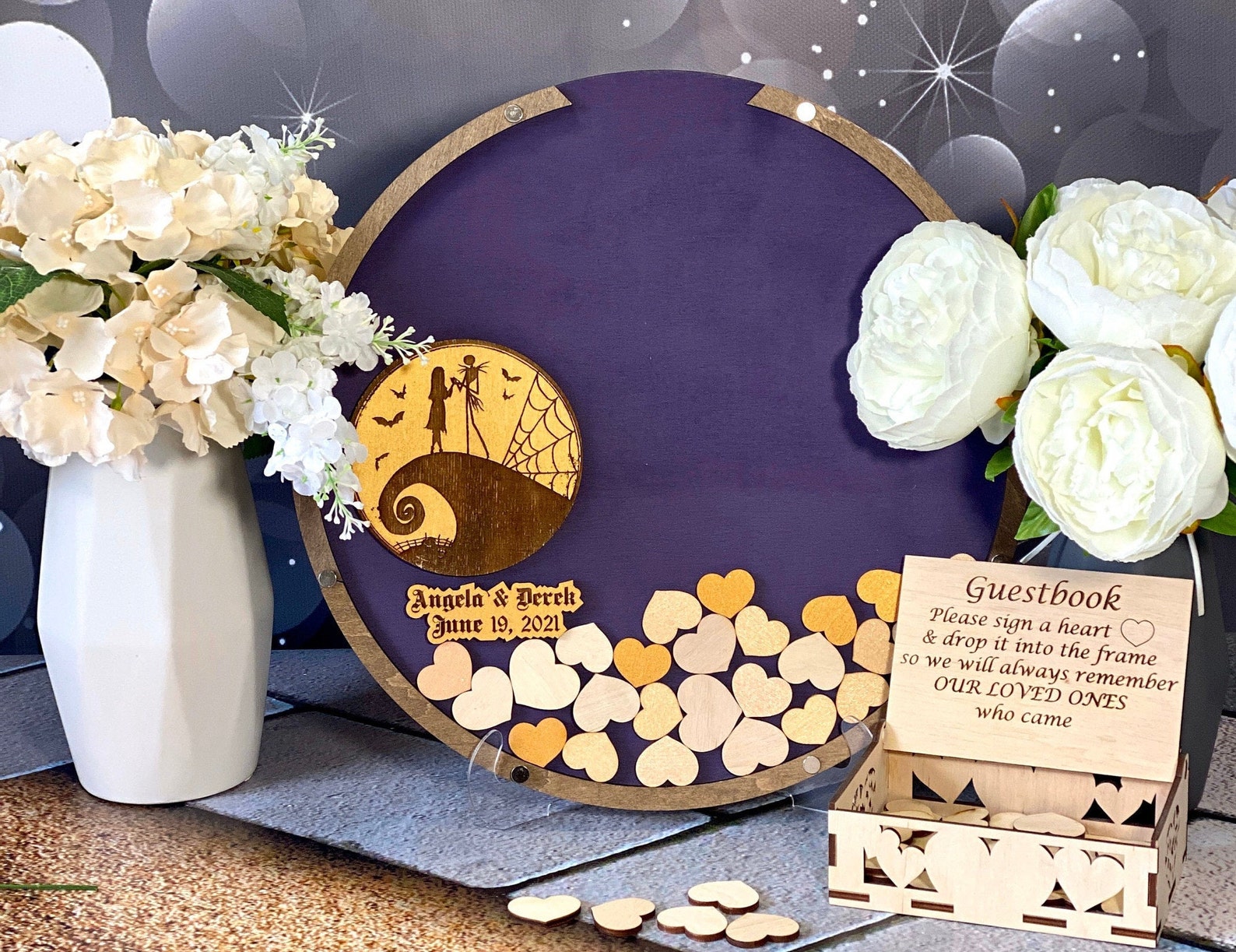 Nightmare Before Christmas Wedding Jack and Sally Wedding - Etsy