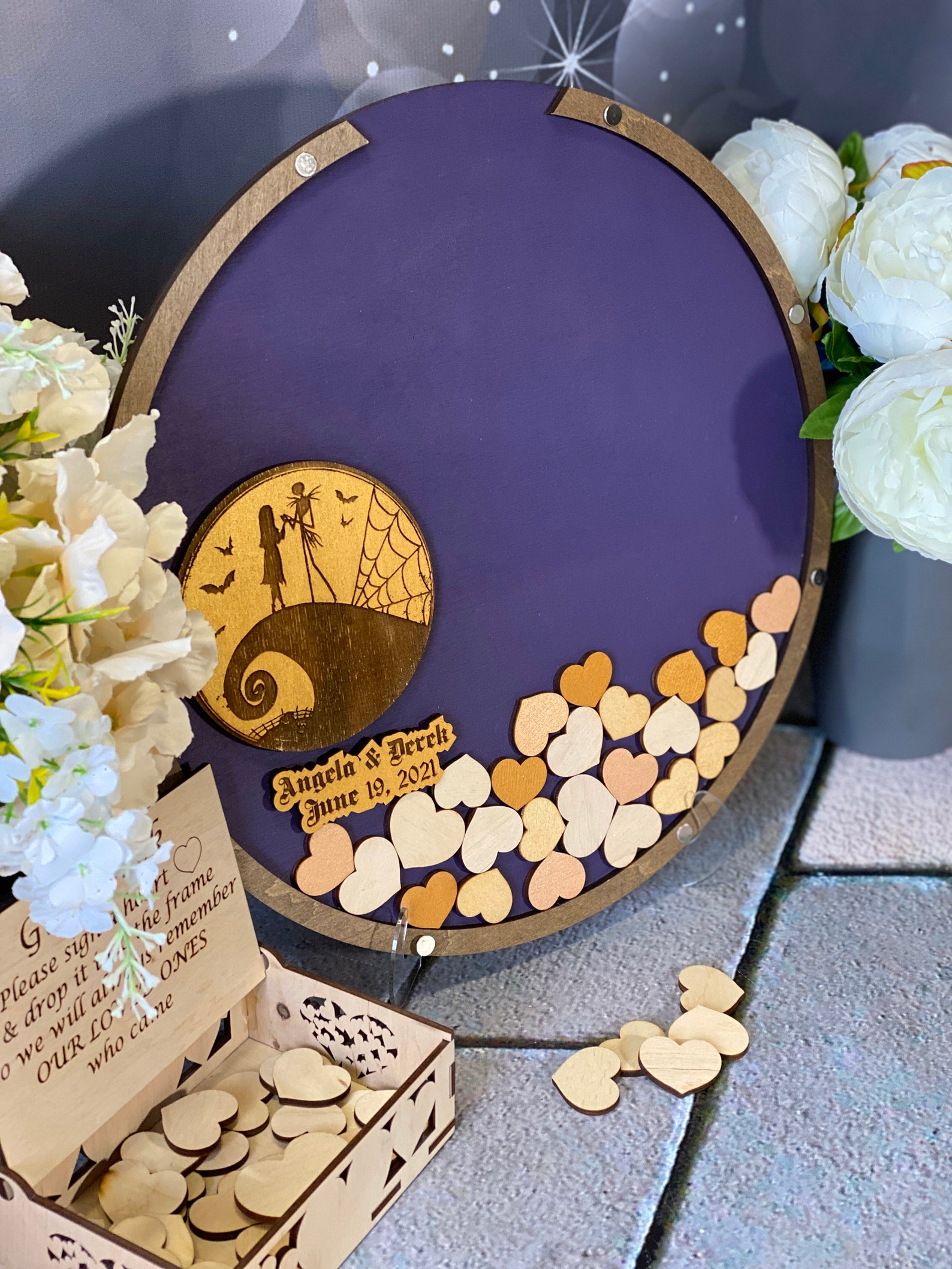 Jack and Sally Wedding Jack and Sally Wedding Guest Book - Etsy