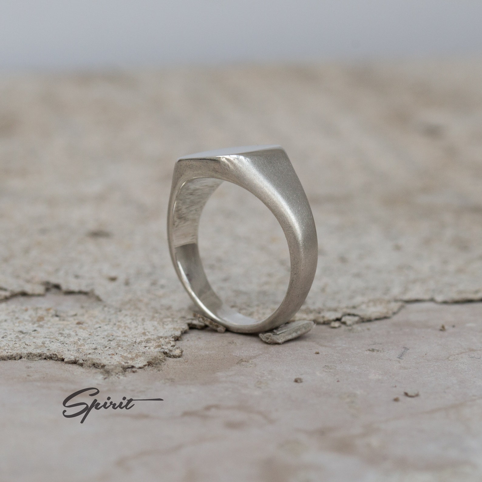 Classic Signet Ring Mens Signet Rings Wedding Band - Etsy