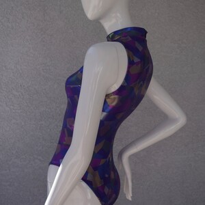 Purple Holographic Bodysuit - Etsy