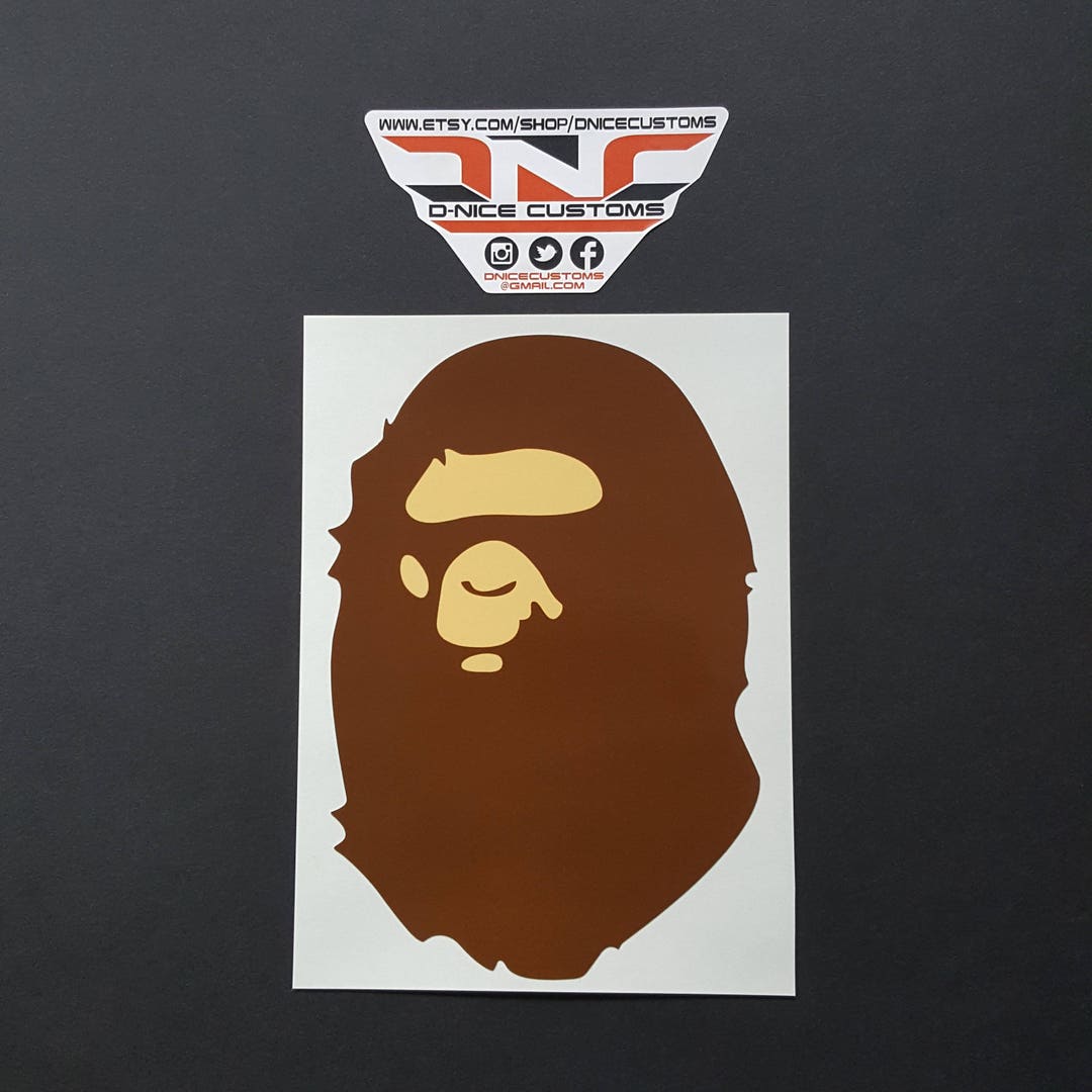 2 Ape Decals - Etsy