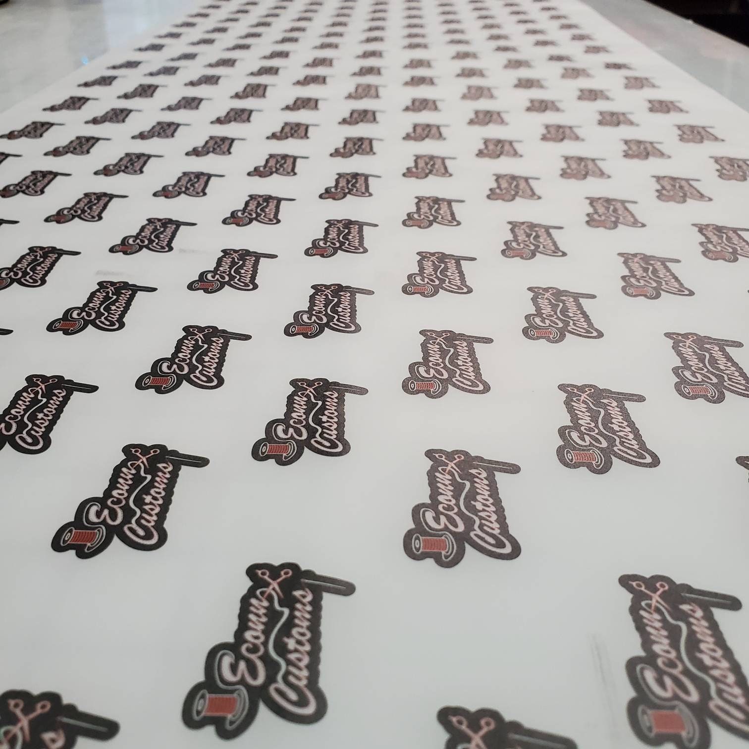 Custom Tissue Paper Roll print Your Logo or Text | Etsy