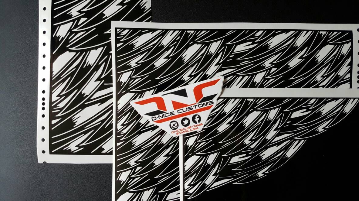 Wings Stencil - Etsy