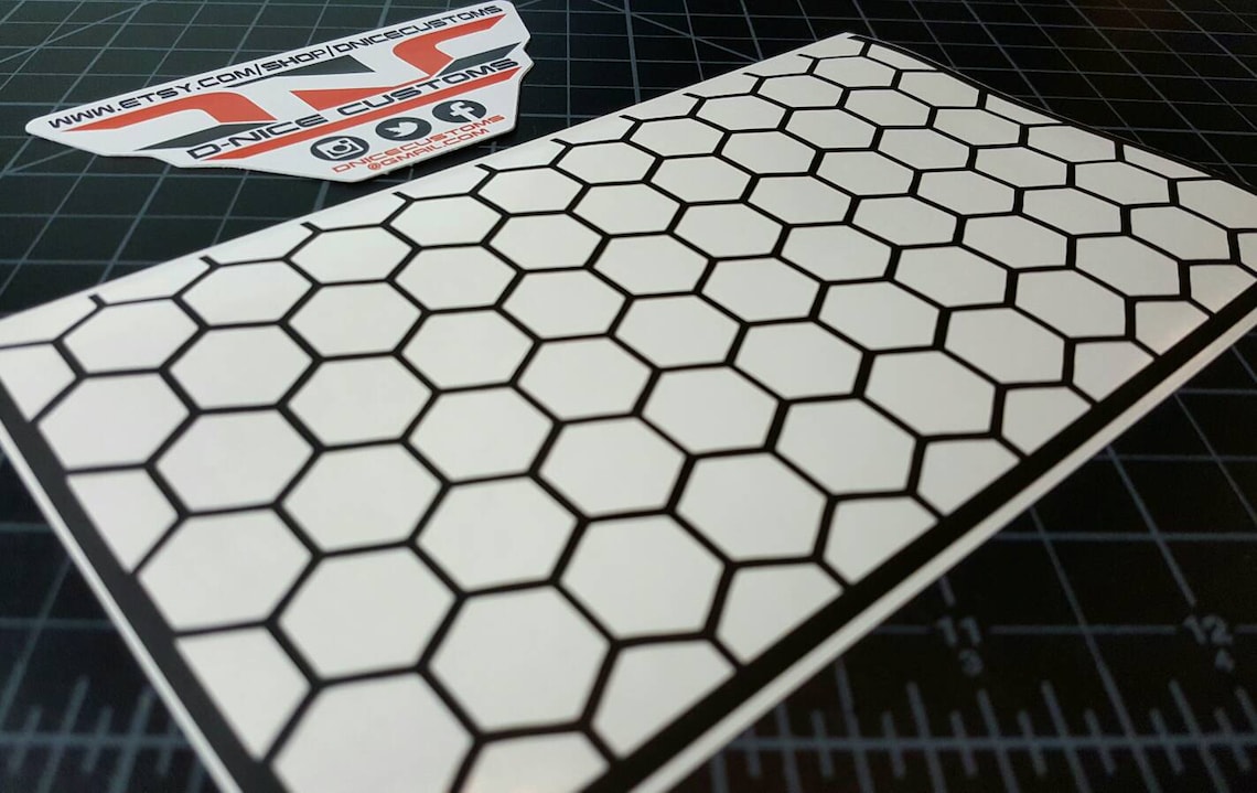 Honeycomb Pattern Stencil - Etsy