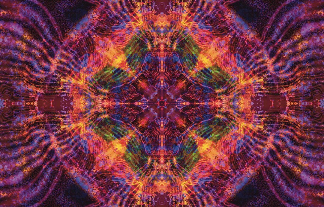Psychedelic Digital Art | Digital Painting | Mandala Art | Vibration ...