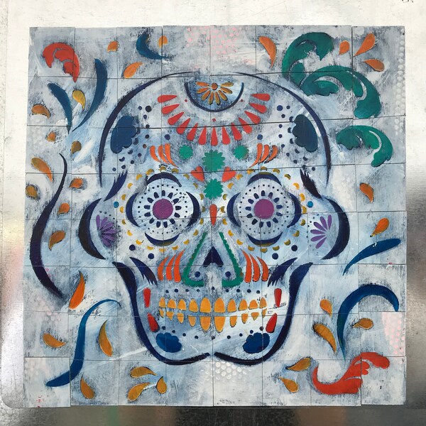 Sugar Skull Puzzle - Etsy