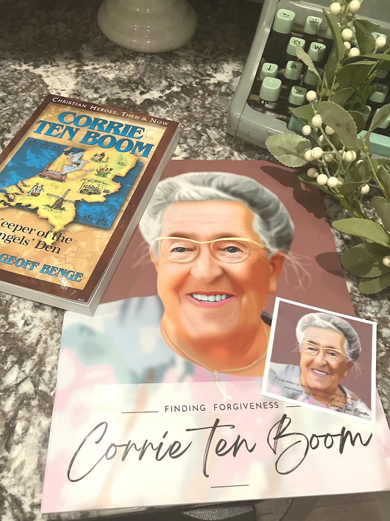 Corrie Ten Boom Christian Heroes Book and Devotional Lot - Etsy