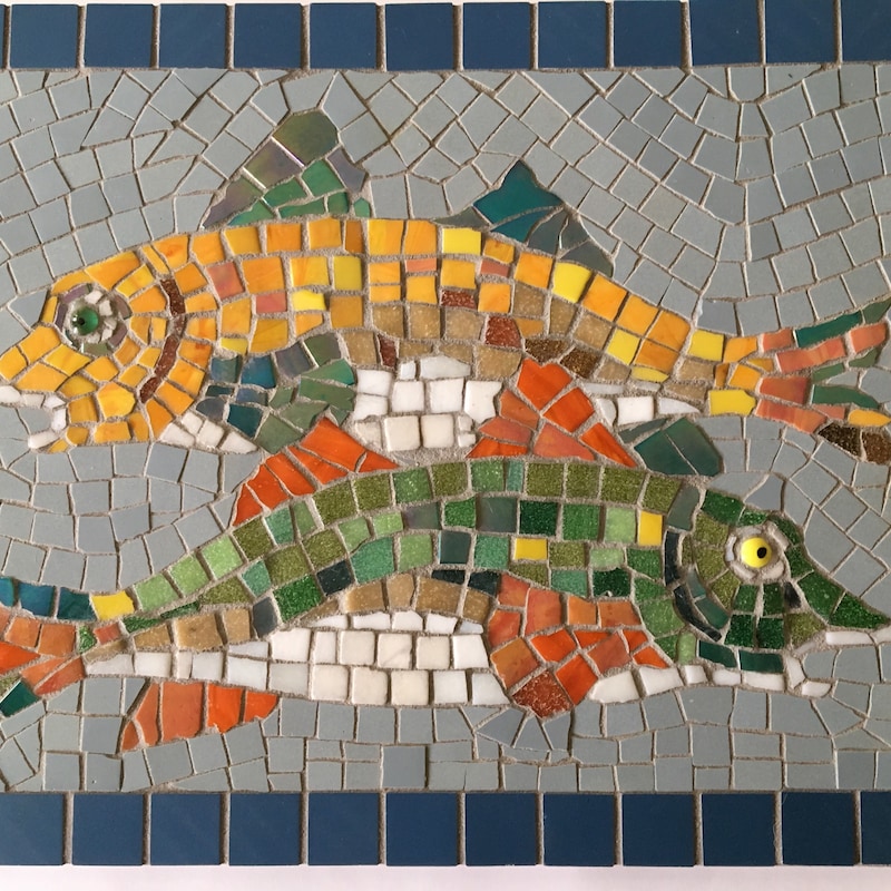 Fish Mosaic - Etsy