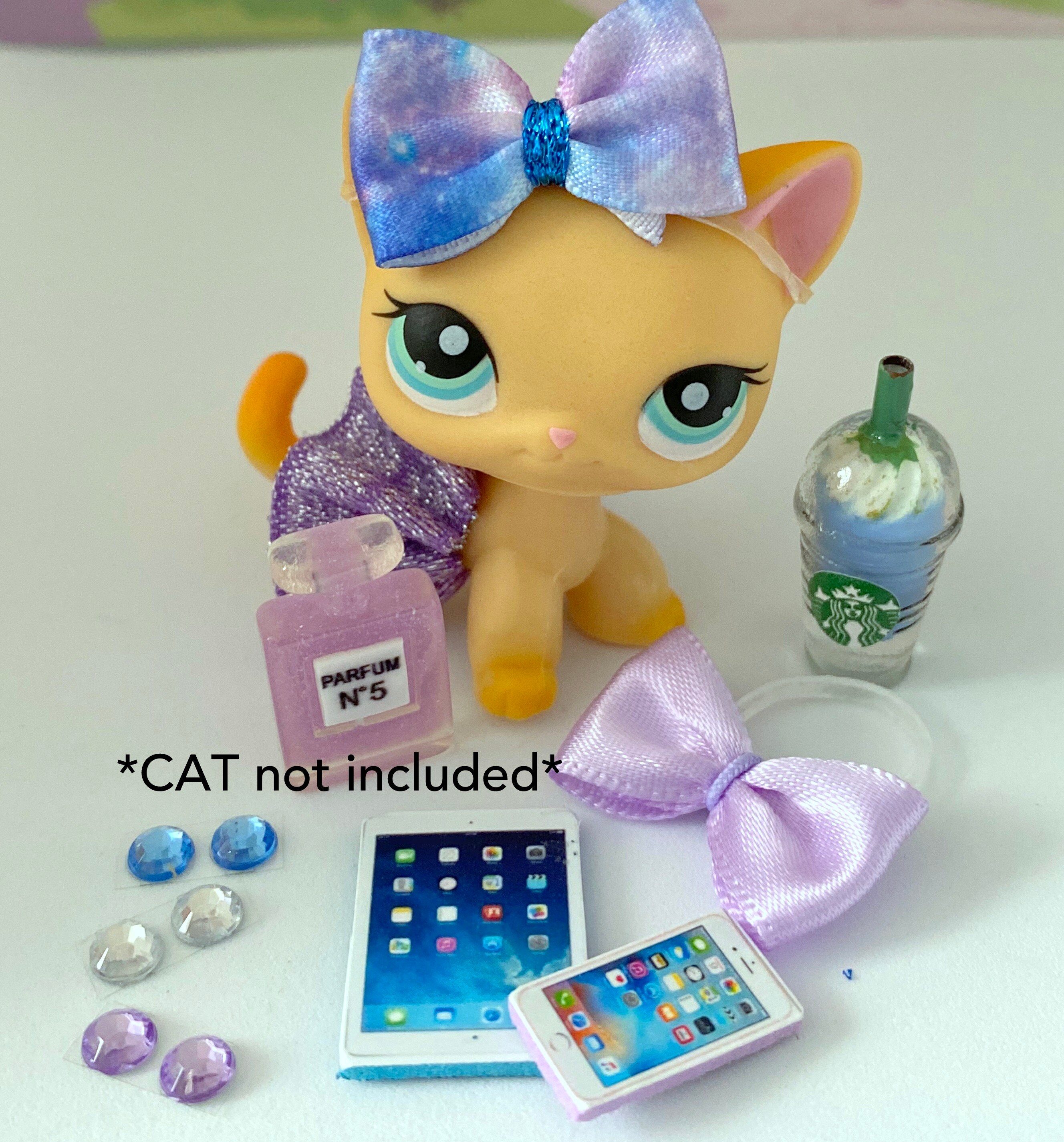 10 PC Littlest Pet Shop LPS Custom Clothes Accessories cat - Etsy