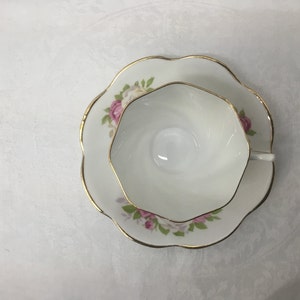 Clare China Teacup and Saucer - Etsy
