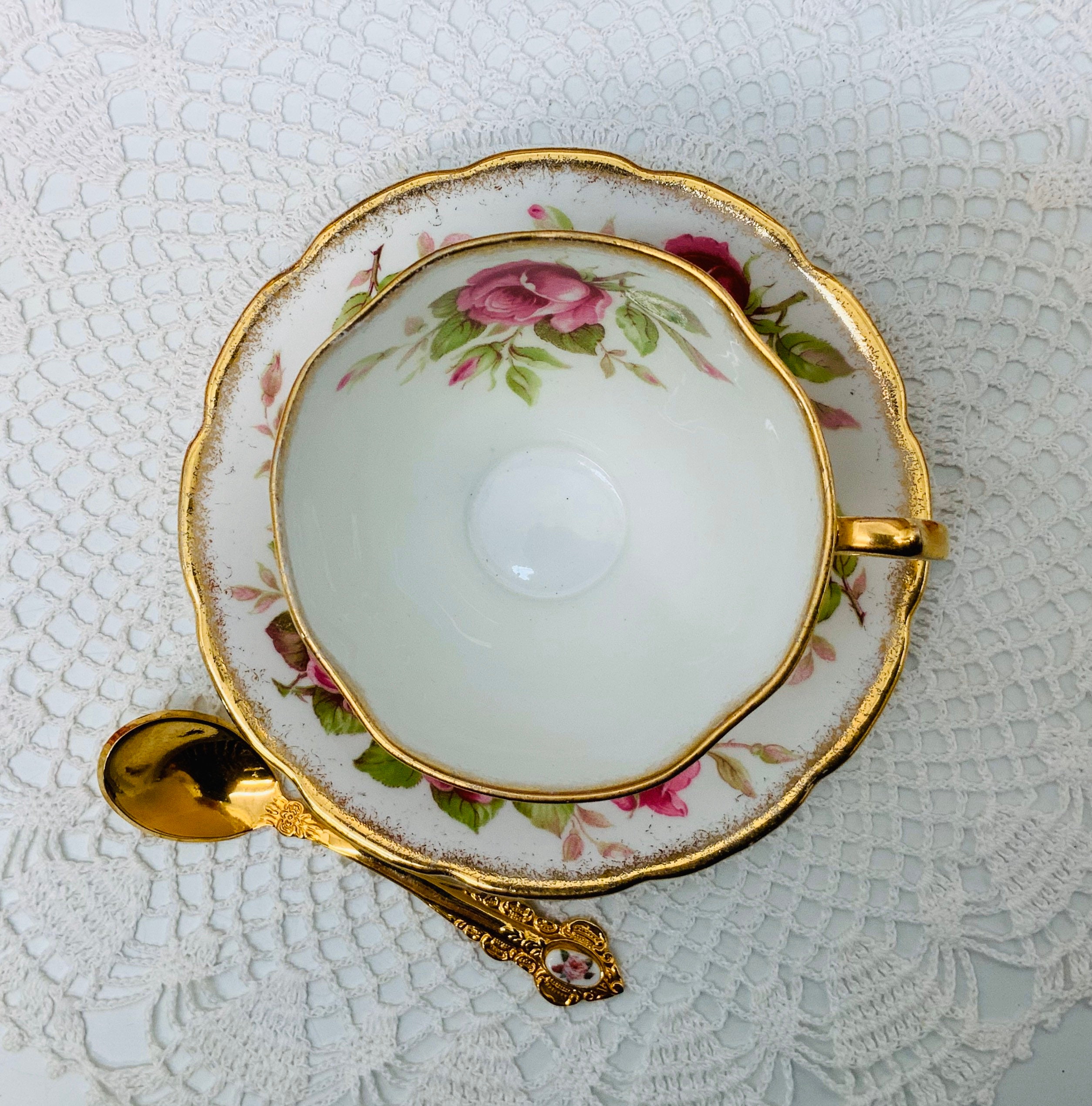 Royal Stuart Teacup and Saucer. - Etsy Canada
