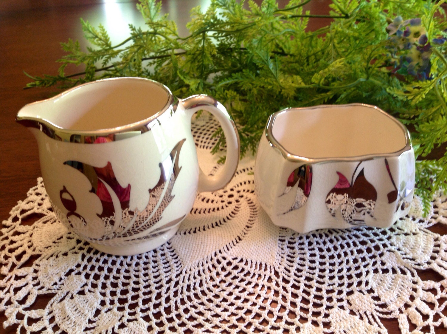 Sandland Ware Lancaster & Sandland Ltd Cream and Sugar. - Etsy Canada