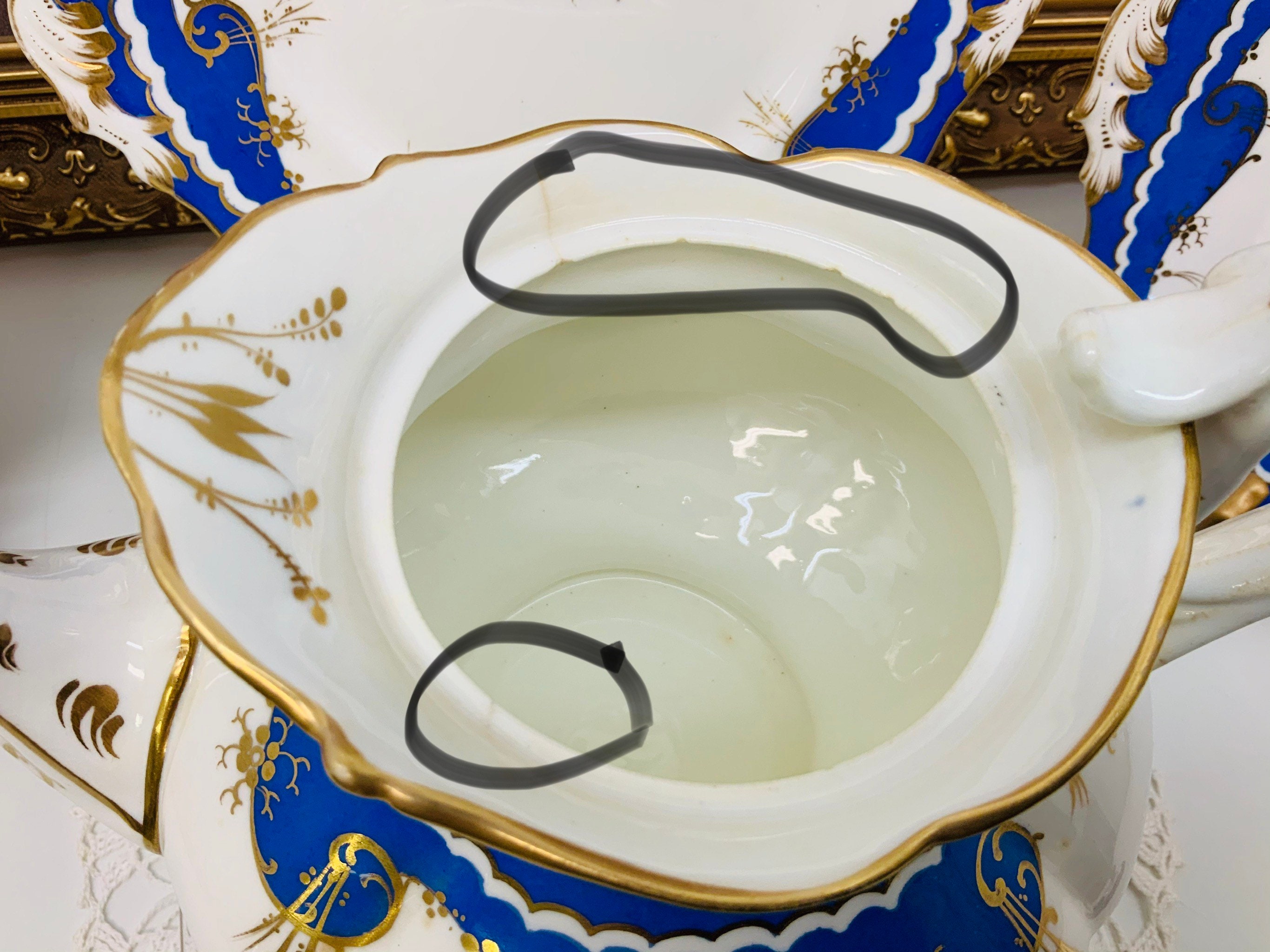 Samuel Alcock Neo Rococo Shape Tea Service Circa 1835 | Etsy Canada