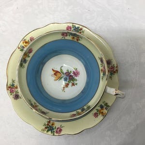 E B Foley Teacup and Saucer - Etsy Singapore