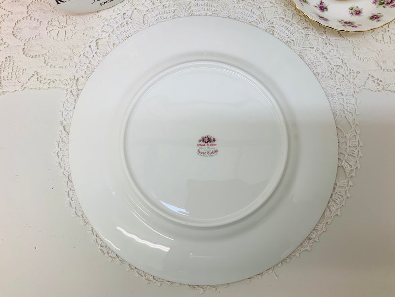 Royal Albert Sweet Violets 4 Pcs Dinner Set Circa 1966-2001. | Etsy