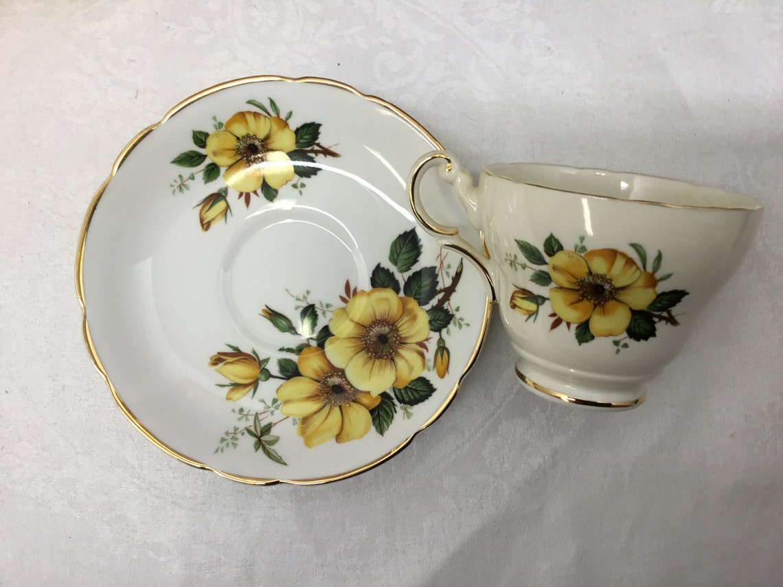 Regency Teacup and Saucer. - Etsy