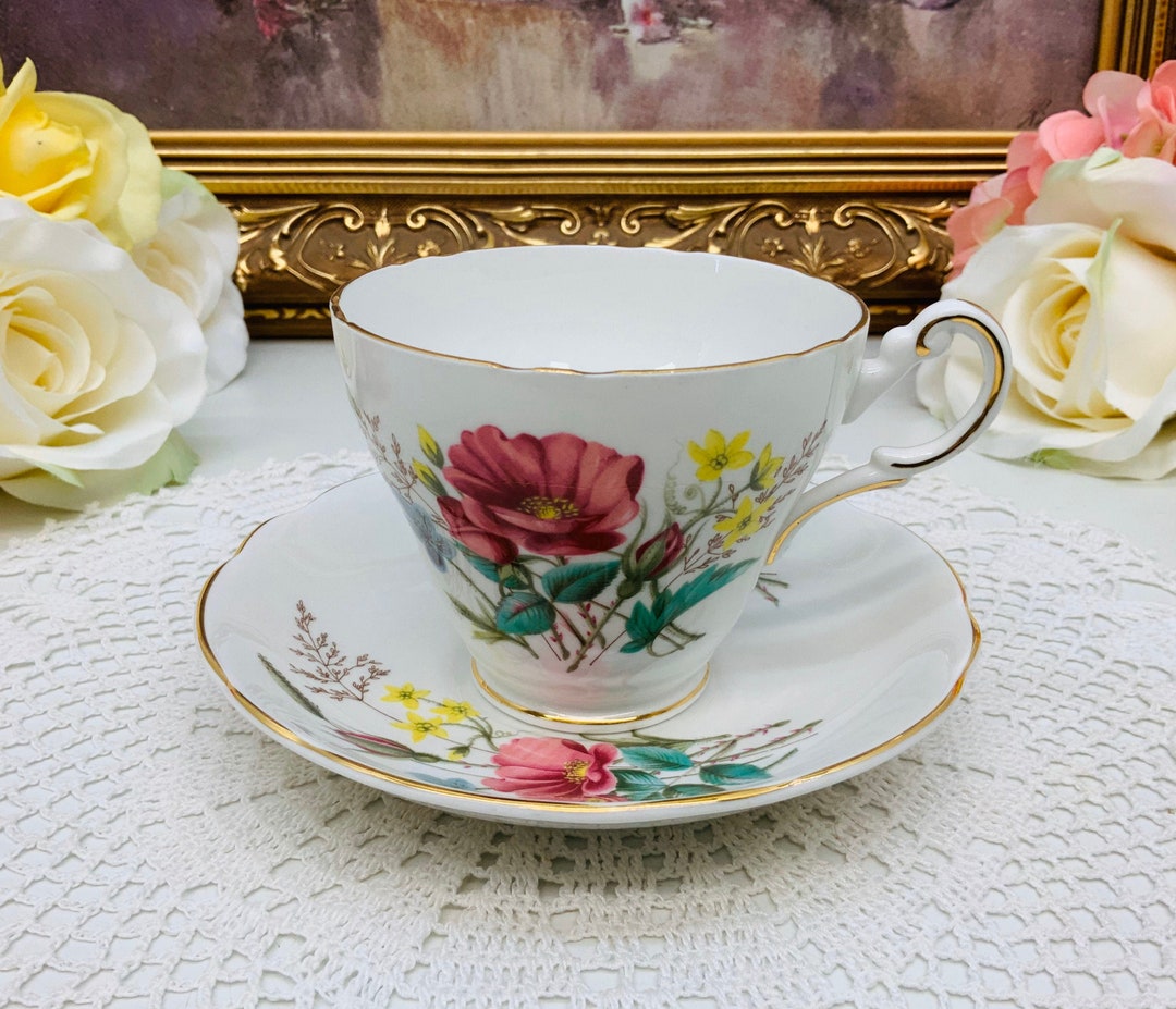 Regency Teacup and Saucer. - Etsy