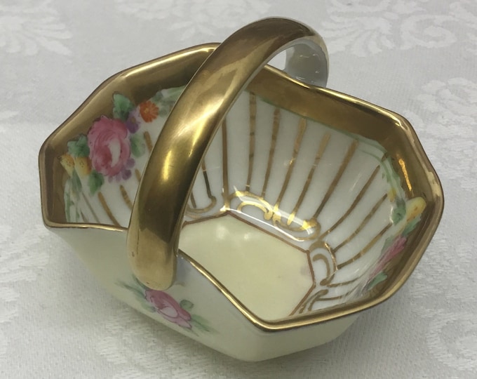 Hand Painted Noritake Trinket Basket From 1918 - Etsy Canada