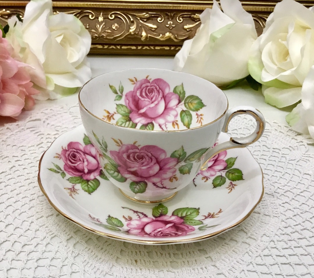Melba China Teacup and Saucer. - Etsy