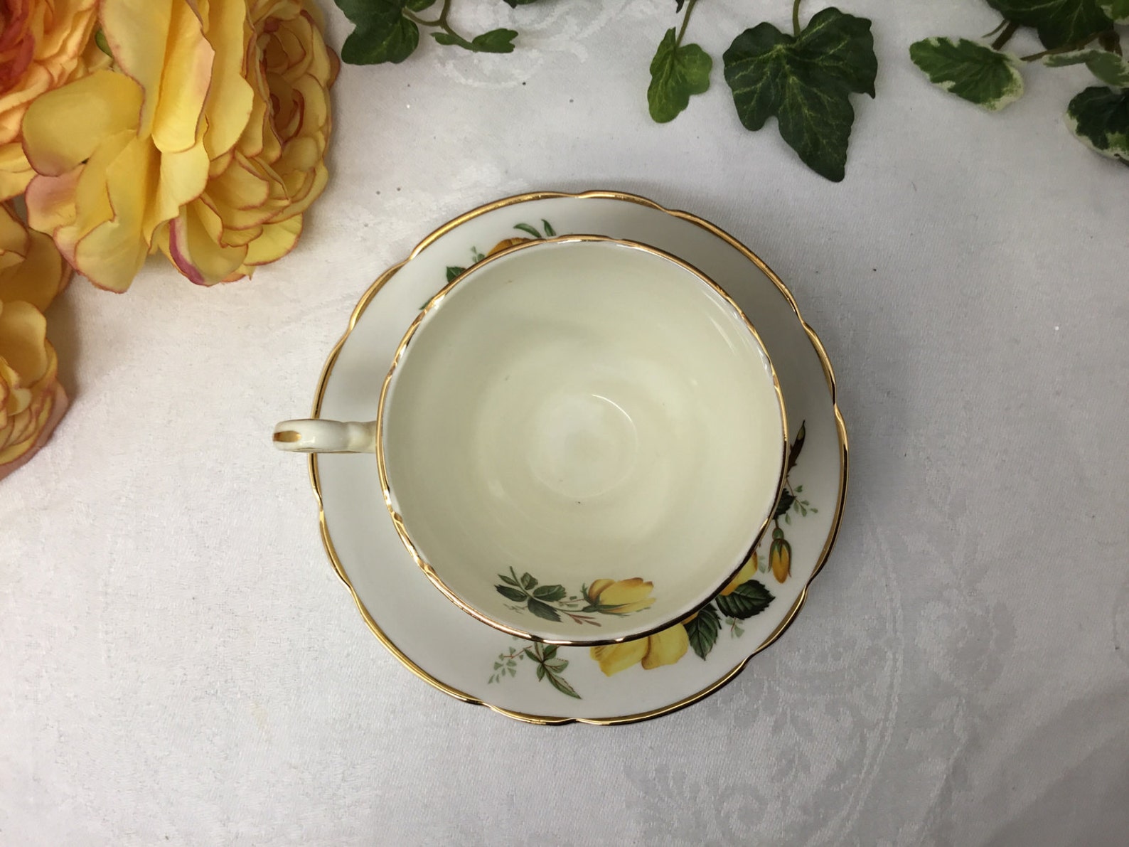 Regency Teacup and Saucer. - Etsy