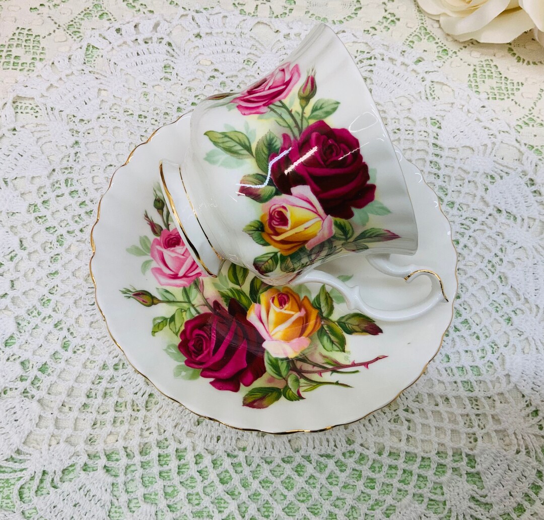 Royal Albert Kings Ransom Teacup and Saucer. - Etsy