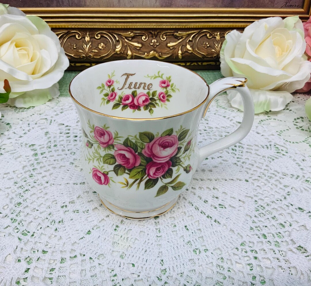 Royal Albert Flower of the Month Coffee Mug “june” - Etsy