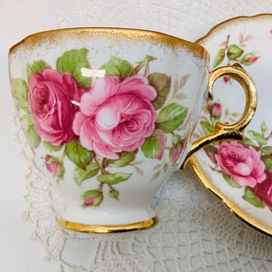 Royal Stuart Teacup and Saucer. - Etsy Canada