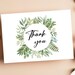 Thank You Cards Botanical Collection - Etsy UK