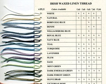 Thread Sample Card | Etsy