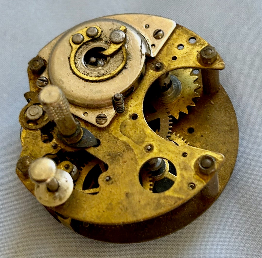 Repurposing Old Clock Movement & Parts - Old Clock Movement - Vintage ...