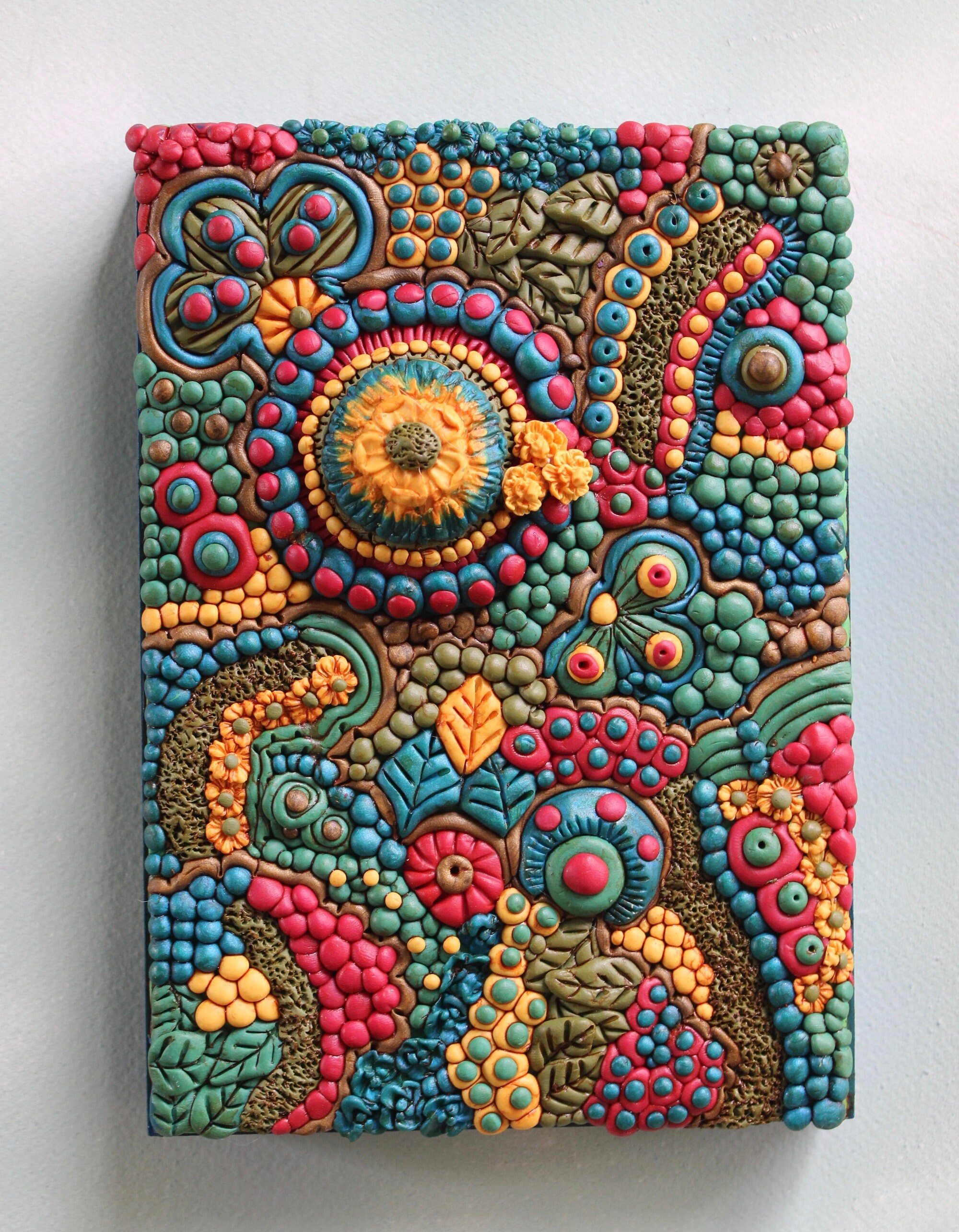 Clay Wall Hanging Polymer Clay Wall Art 3D Clay Wall Art Clay Decor ...