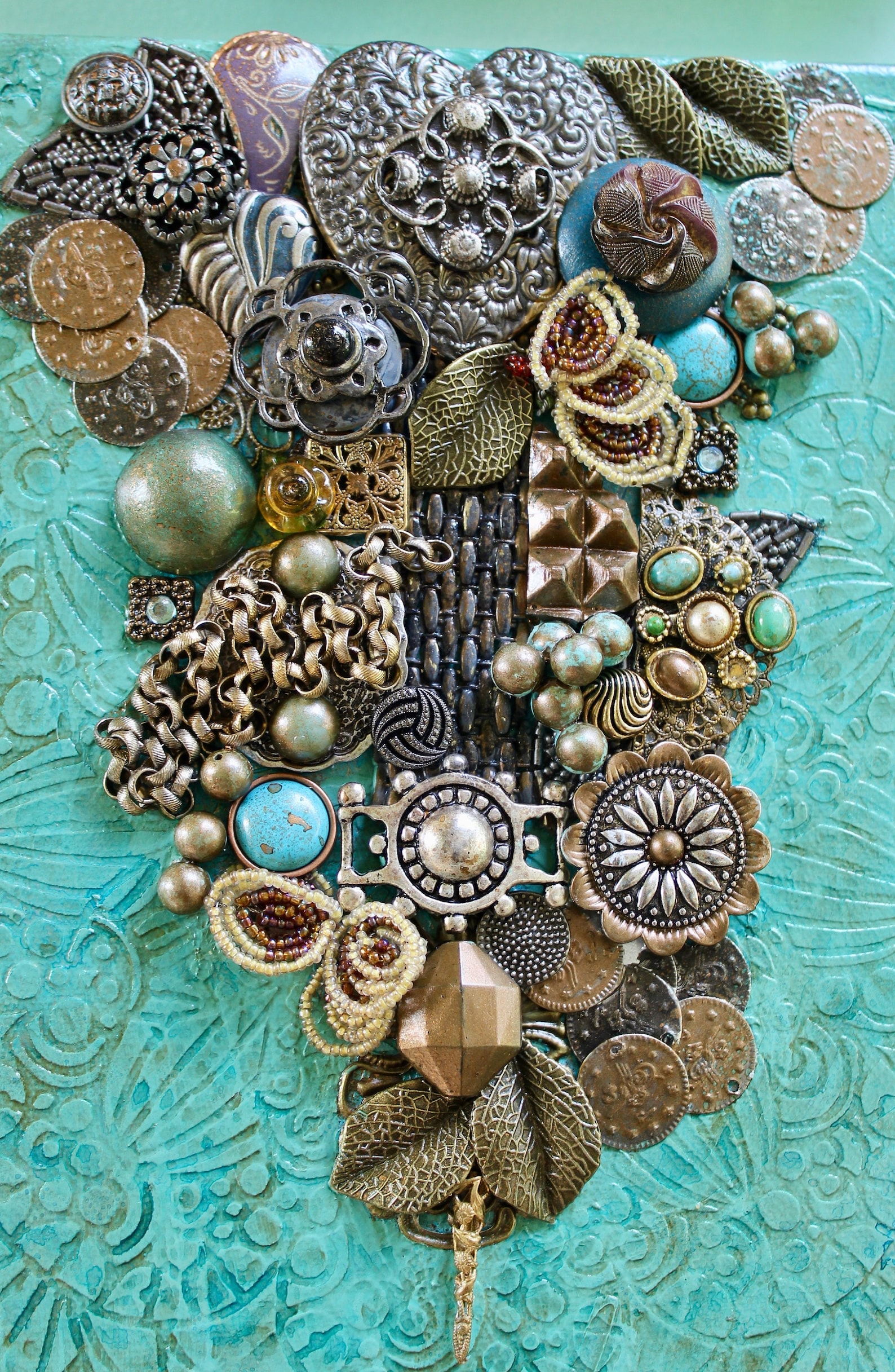 Assemblage Found Object Art 3D Wall Art Two Make One - Etsy