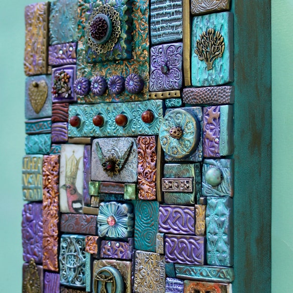 Polymer Clay Tiles - Etsy