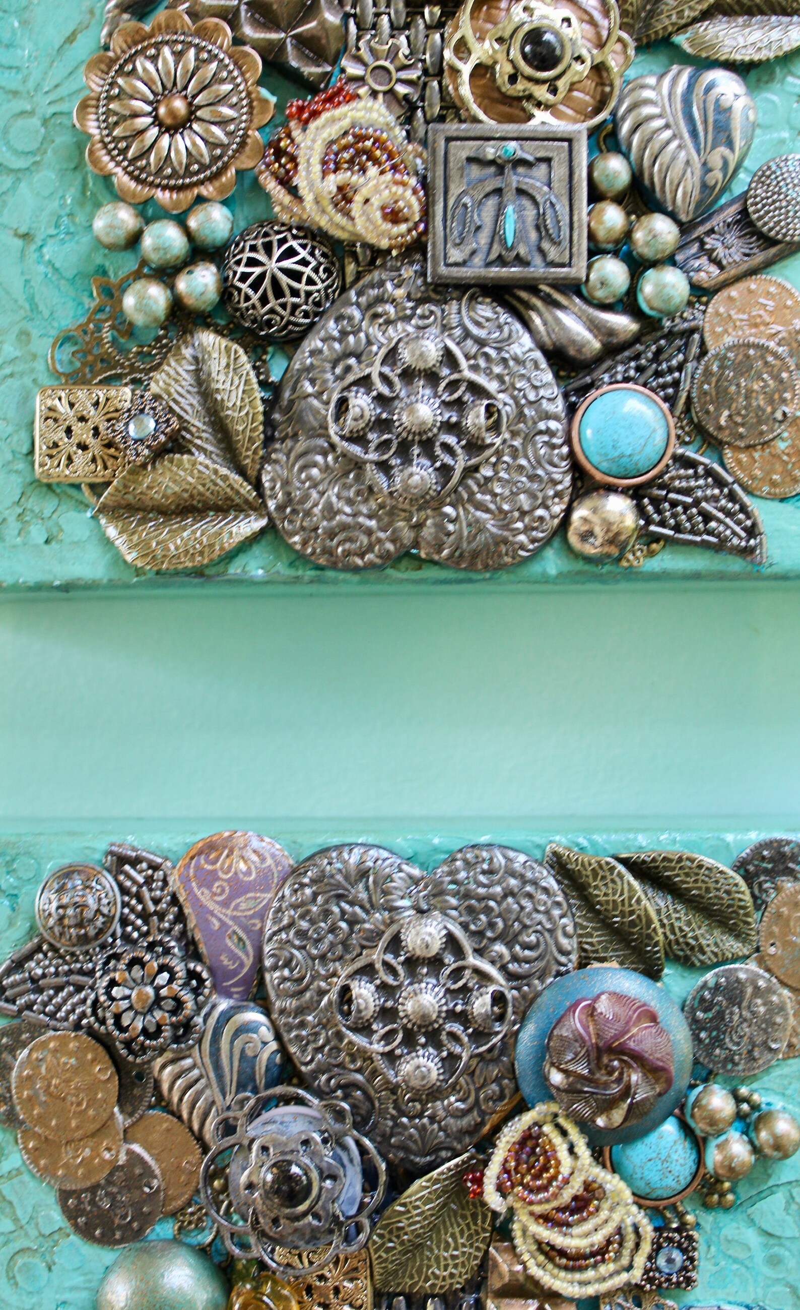 Assemblage Found Object Art 3D Wall Art Two Make One - Etsy