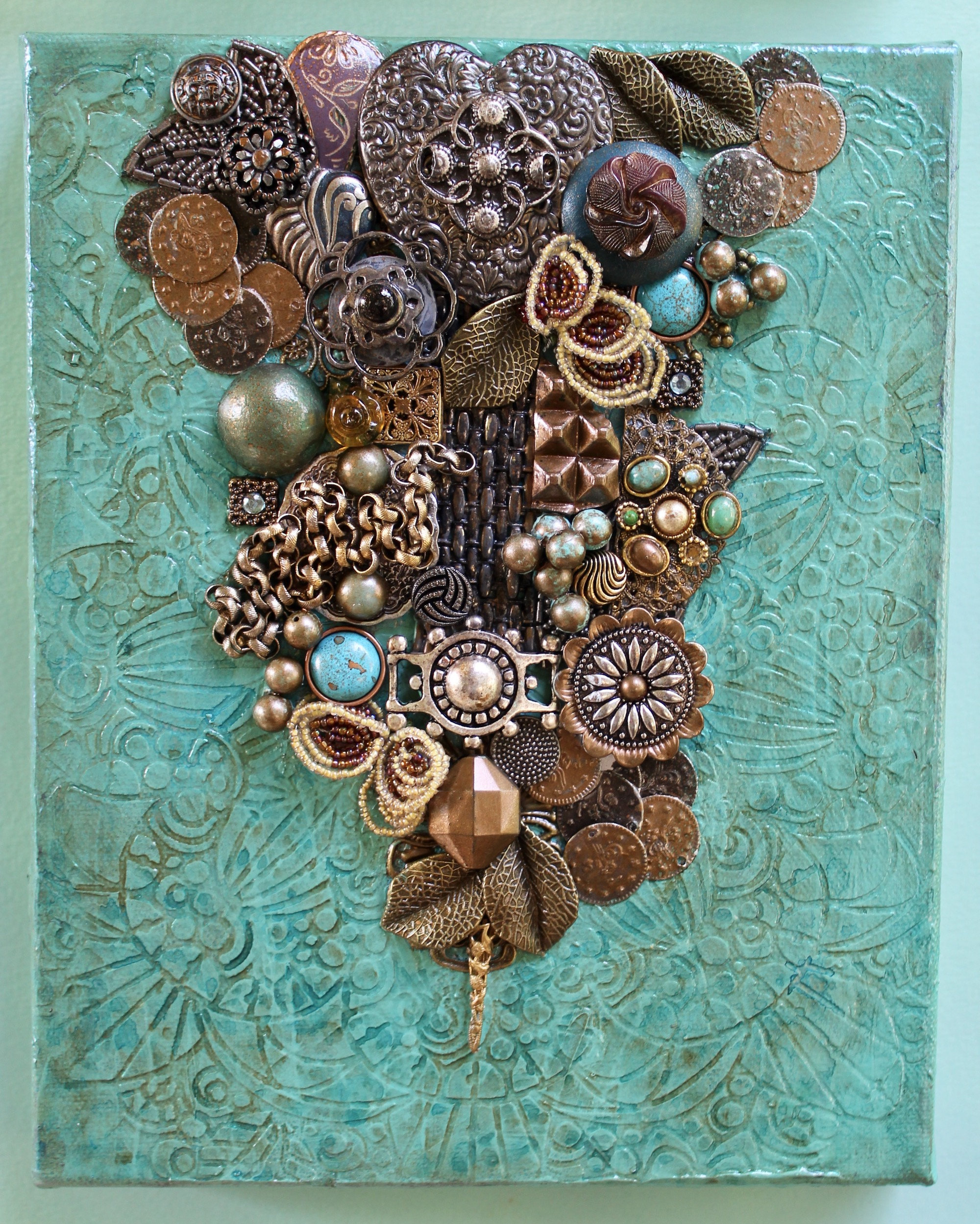 Assemblage Found Object Art – 3D Wall Art - Assemblage Art - 2 Make 1 ...