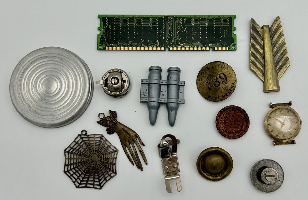 Steampunk 3D Embellishments - 13 Steampunk Elements for Art - Steampunk ...